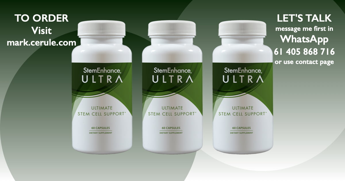 Release More Stem Cells - Consume StemEnhance® ULTRA Archives - Stem ...
